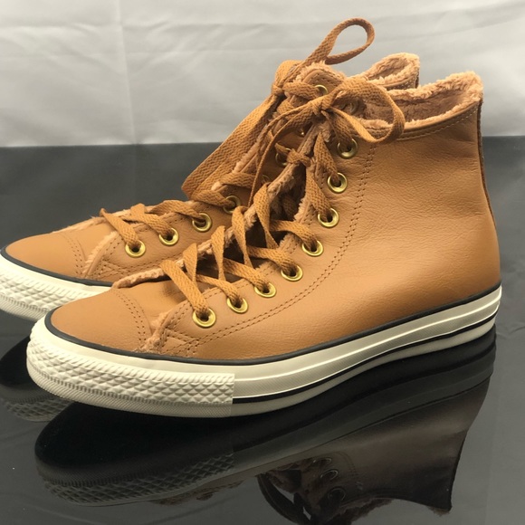 Converse | Shoes | Converse Chuck Taylor All Star Brown Leather | Poshmark